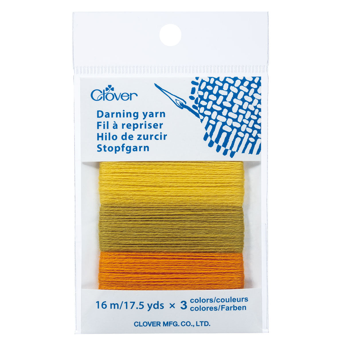 Darning Yarn (Yellow) – Clover Needlecraft, Inc.