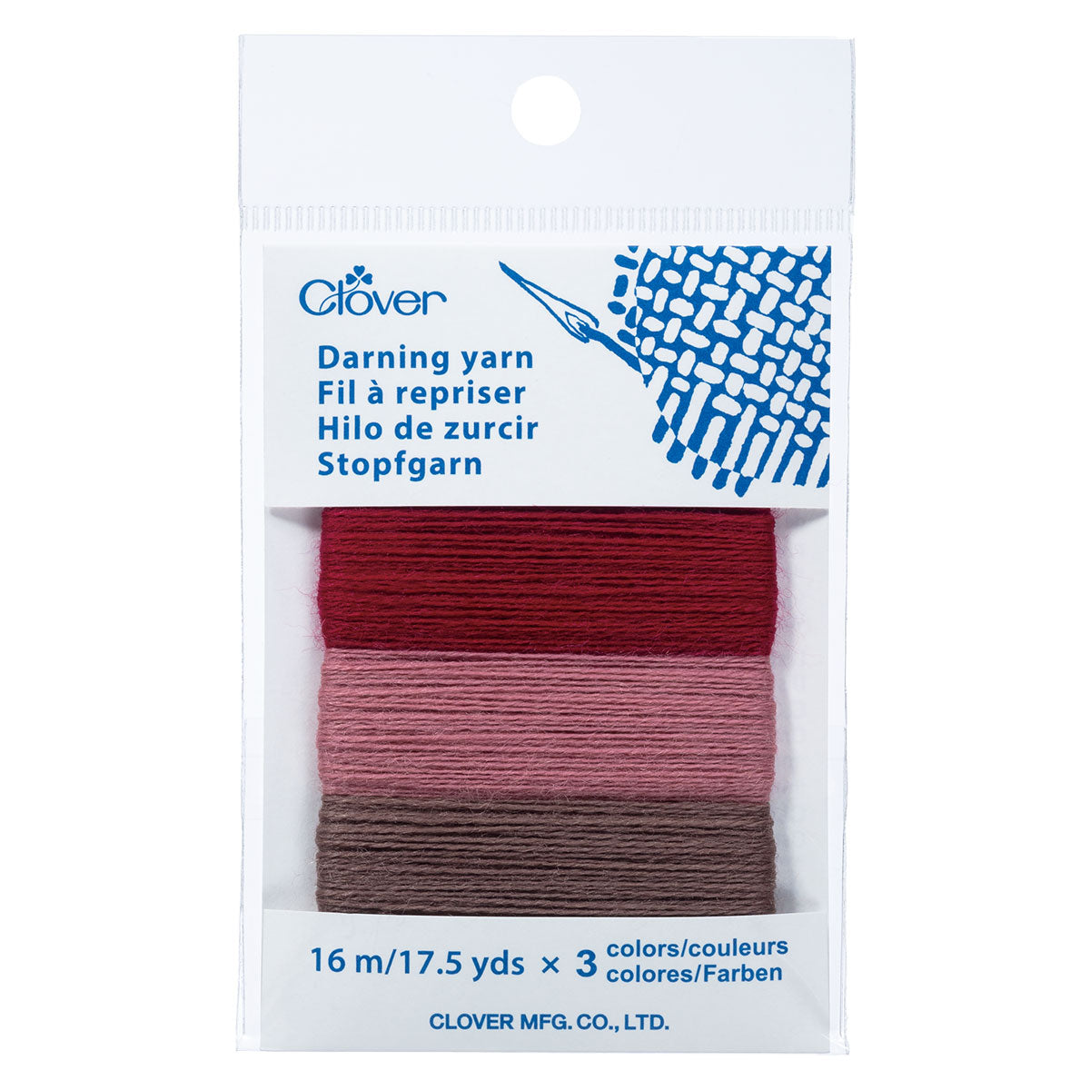 Darning Yarn (Rouge) – Clover Needlecraft, Inc.