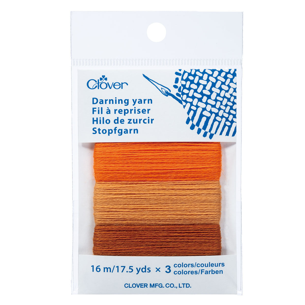 Darning Yarn (Orange) – Clover Needlecraft, Inc.