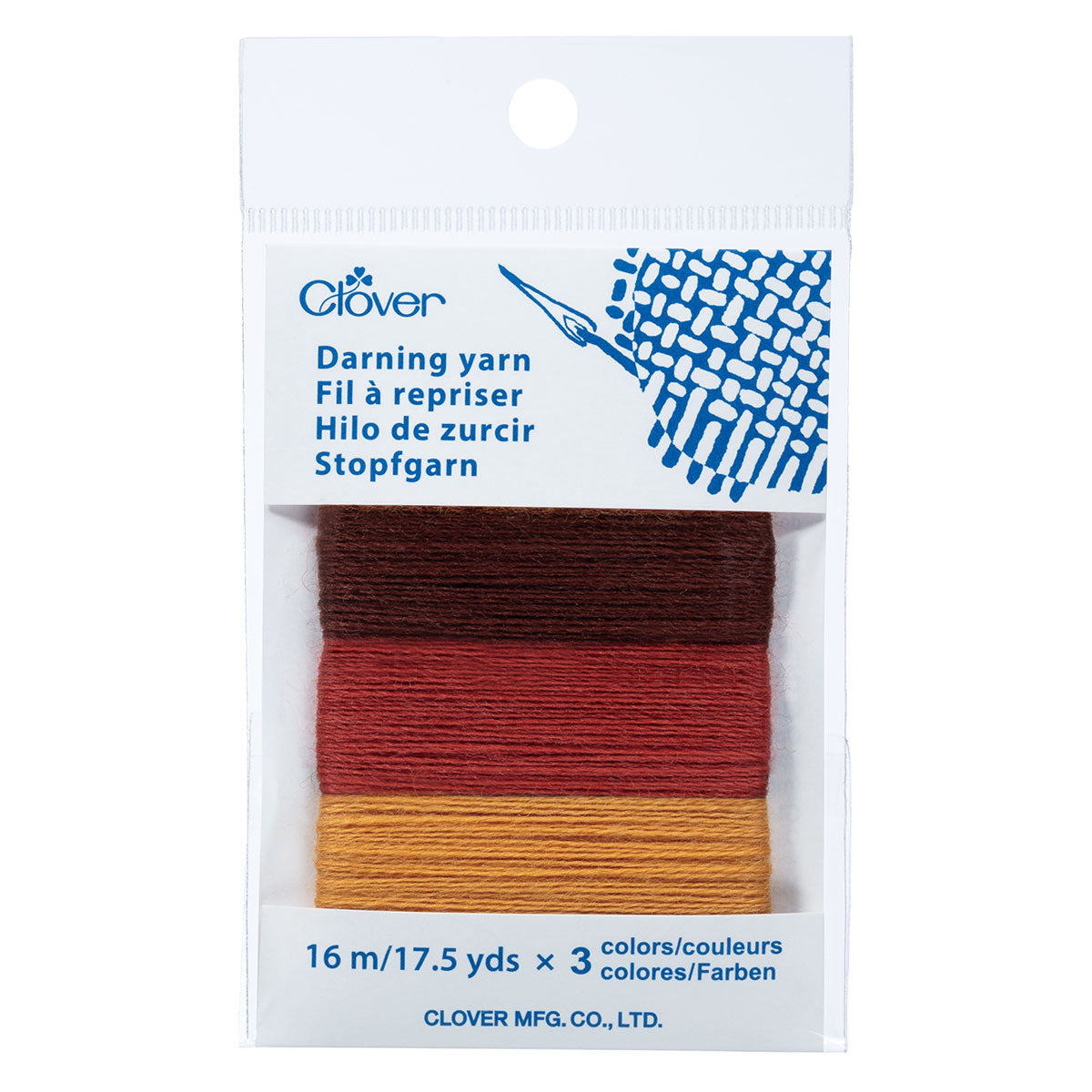 Darning Yarn (Earth) – Clover Needlecraft, Inc.