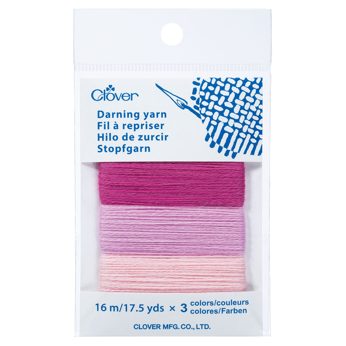 Darning Yarn (Rose) – Clover Needlecraft, Inc.