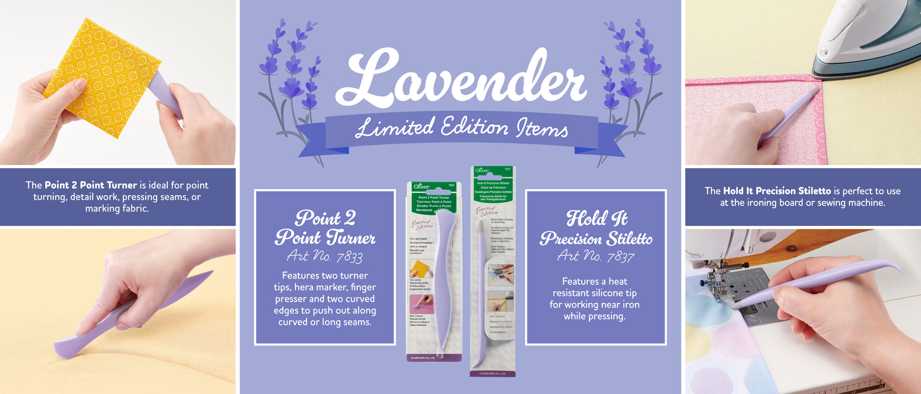 Clover | Sewing Notions & Accessories – Clover Needlecraft, Inc.