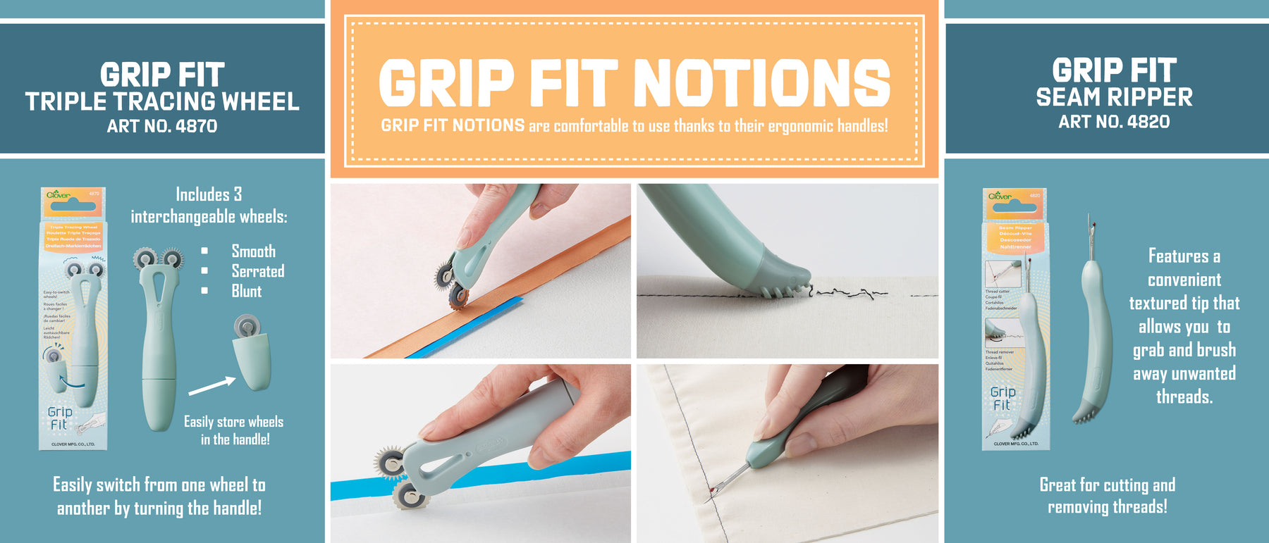 Clover | Sewing Notions & Accessories – Clover Needlecraft, Inc.