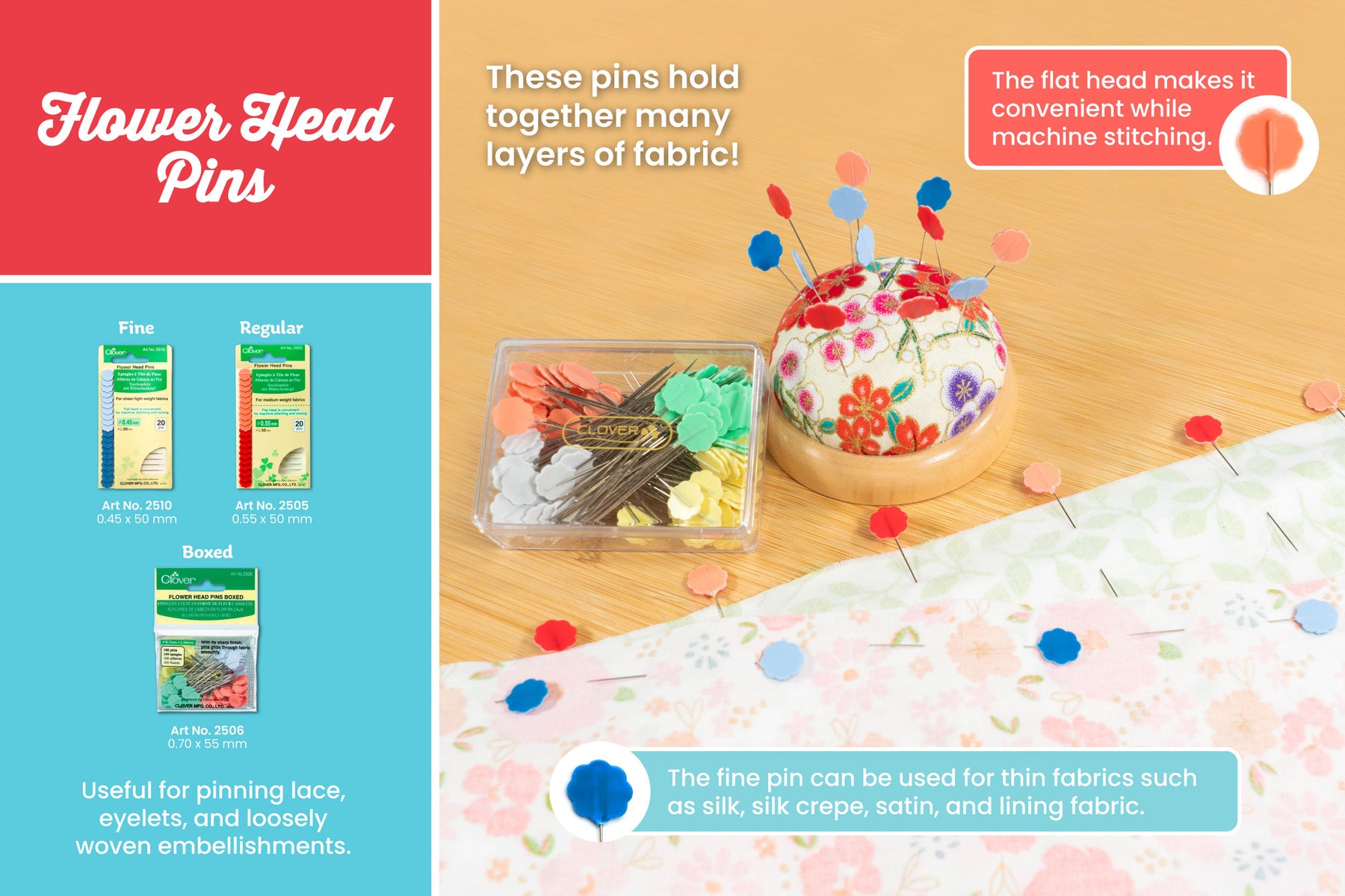 Clover | Sewing Notions & Accessories – Clover Needlecraft, Inc.