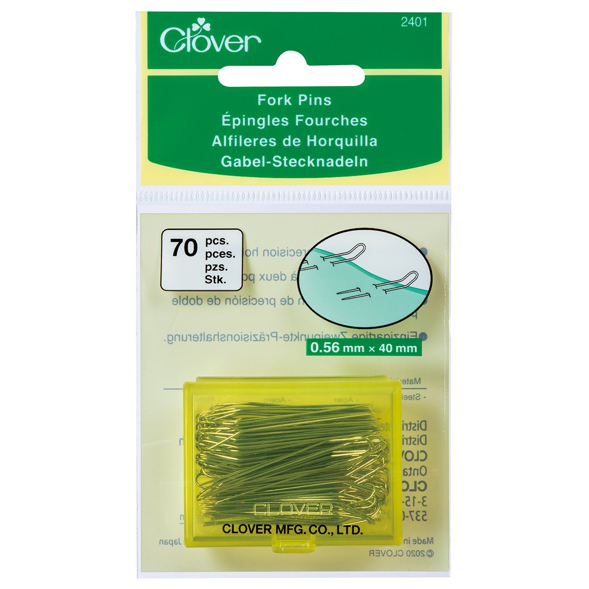 Fork Pins (70pcs) – Clover Needlecraft, Inc.