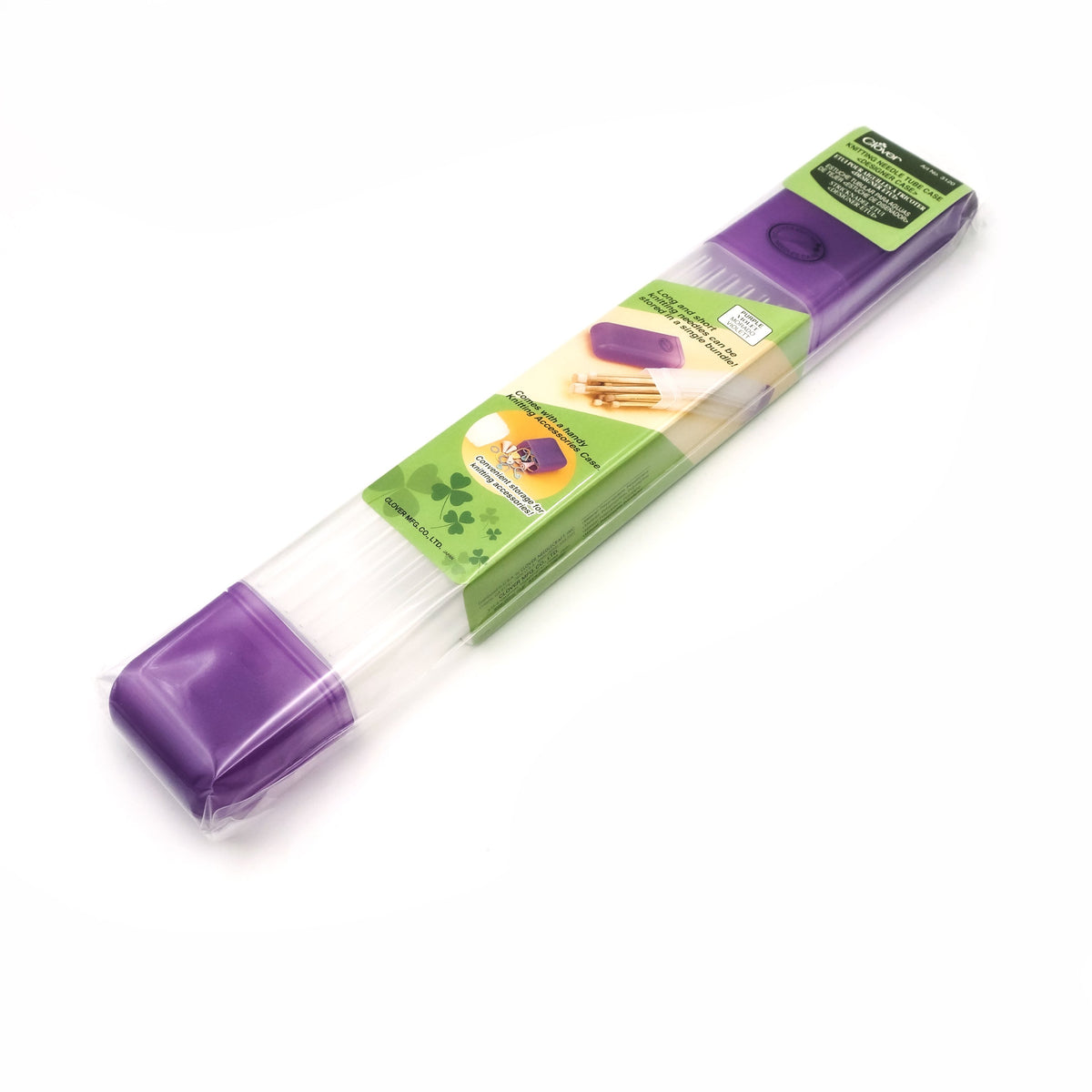 Knitting Needle Tube Case (Purple) – Clover Needlecraft, Inc.