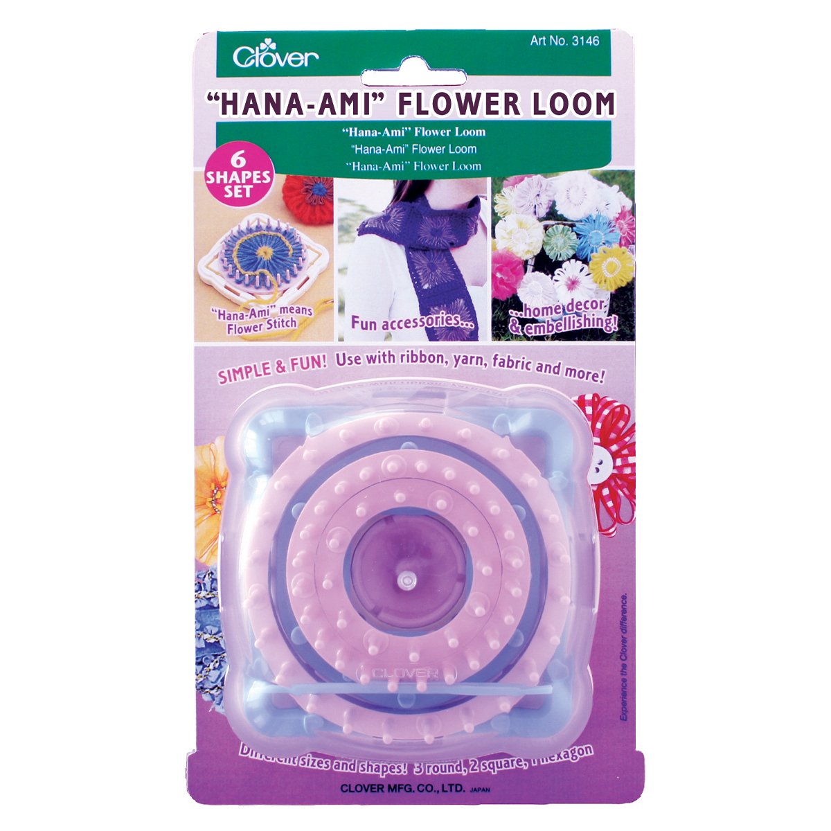 Hana-Ami Flower Loom – Clover Needlecraft, Inc.