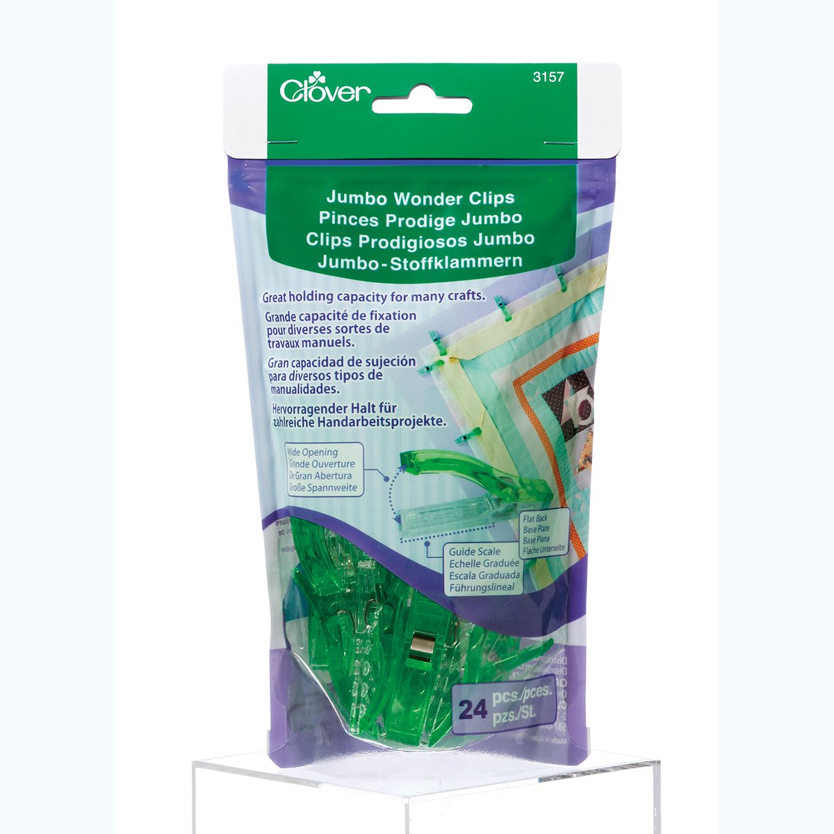 Jumbo Wonder Clips® – Clover Needlecraft, Inc.