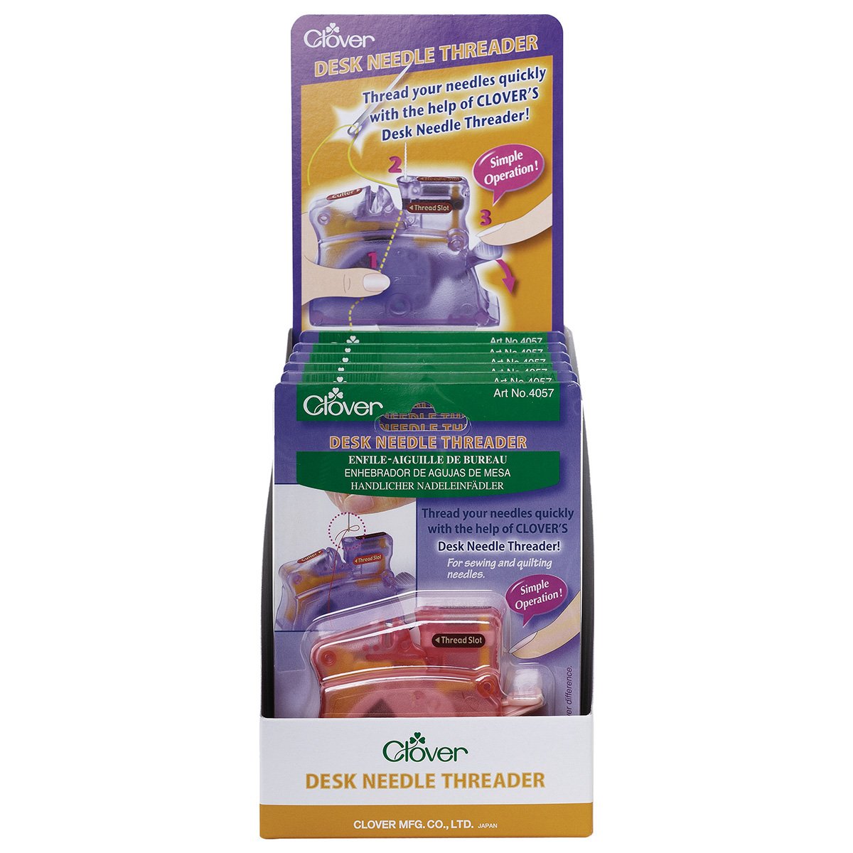 Desk Needle Threader Display Assortment – Clover Needlecraft, Inc.