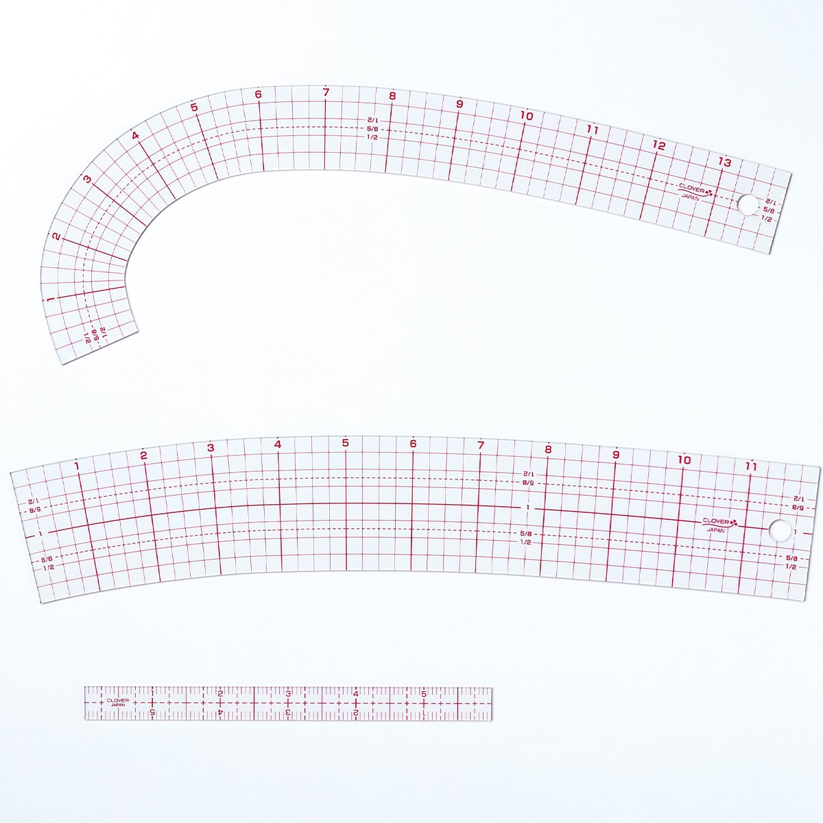 Curve Ruler with Mini Ruler | Clover – Clover Needlecraft, Inc.