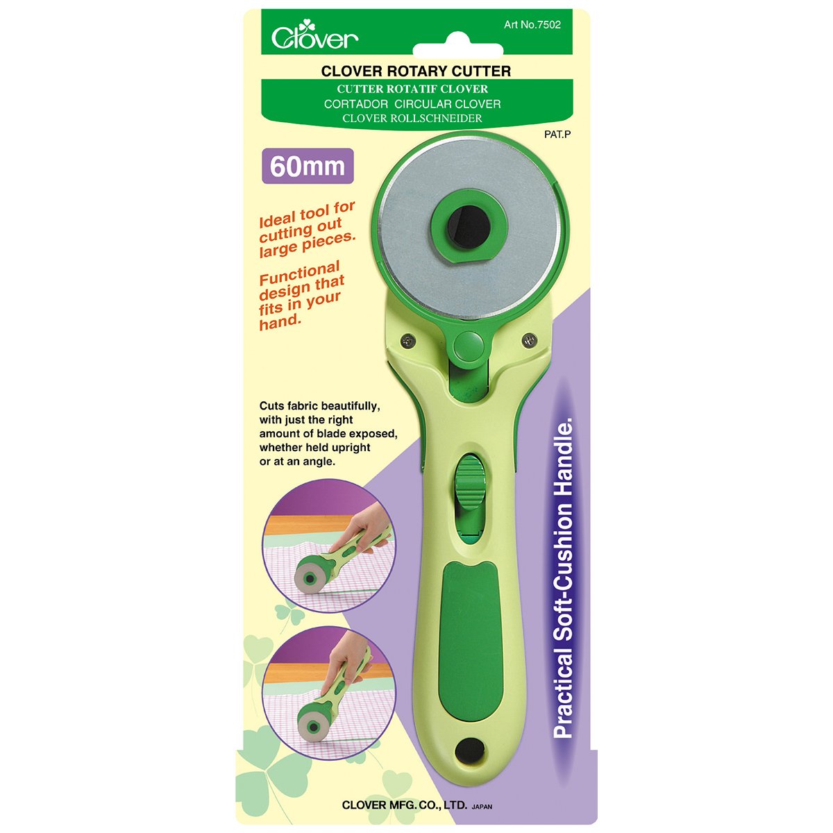 Rotary Cutter (60mm) – Clover Needlecraft, Inc.