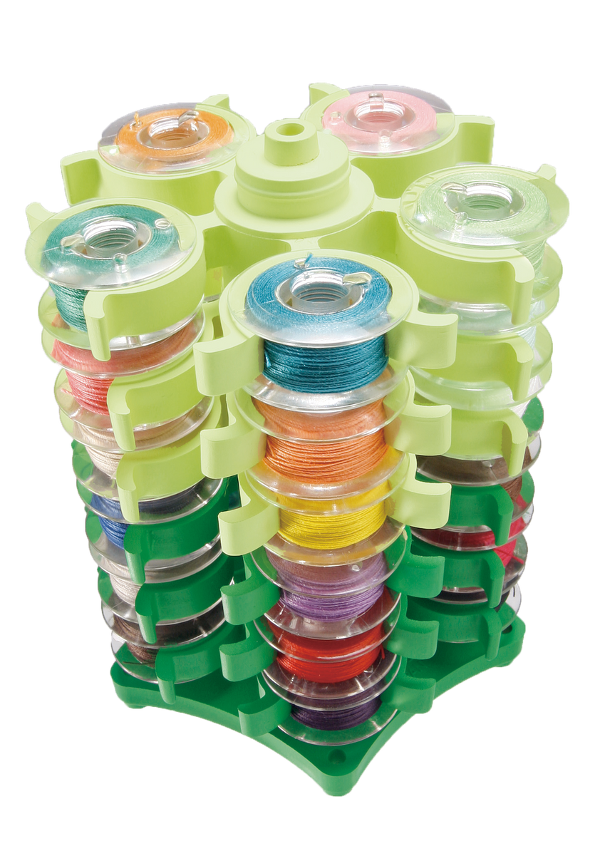 Stack 'n Store Bobbin Tower | Clover – Clover Needlecraft, Inc.