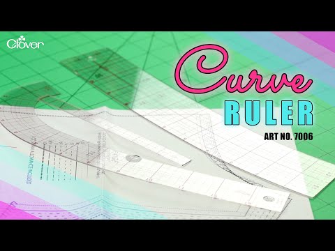 Curve Ruler with Mini Ruler | Clover – Clover Needlecraft, Inc.